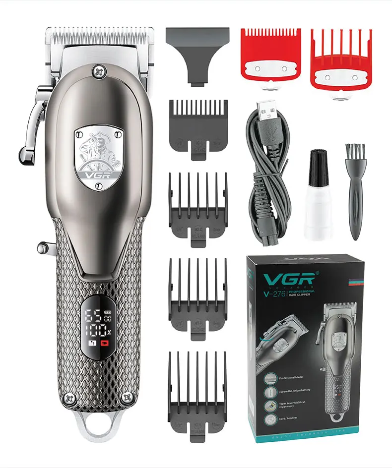 VGR V-276 Hair Cut Trimmer - Professional Electric Barber Clipper