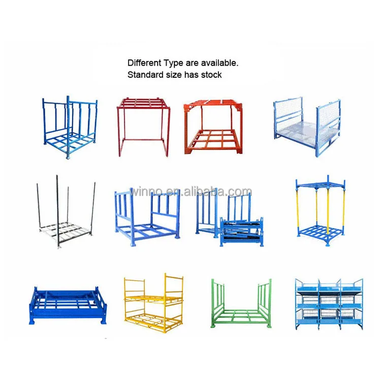 Warehouse Stacking Frame Commercial Fabricated Customized Mobile ...