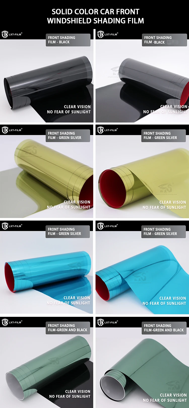 Wave Pattern Gradient Car Windshield Tint | Anti-Dazzle & Fashionable ...