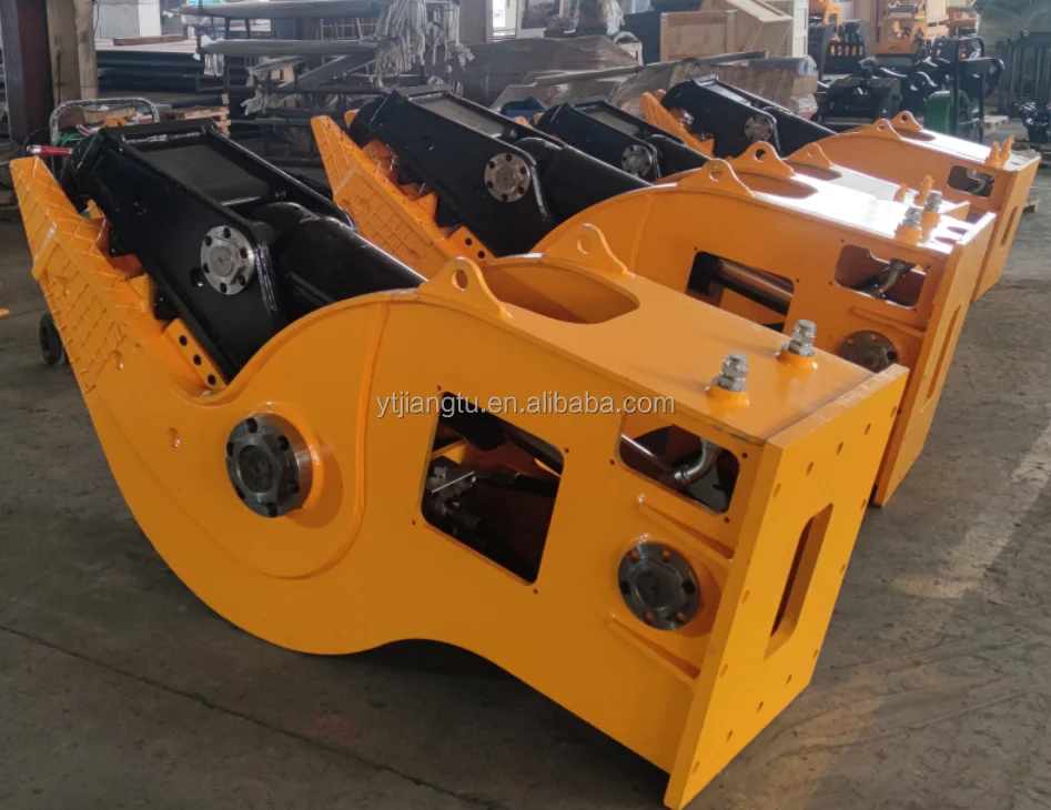 JT Rotating Concrete Crusher Shear Hydraulic Pulverizer For Excavator ...