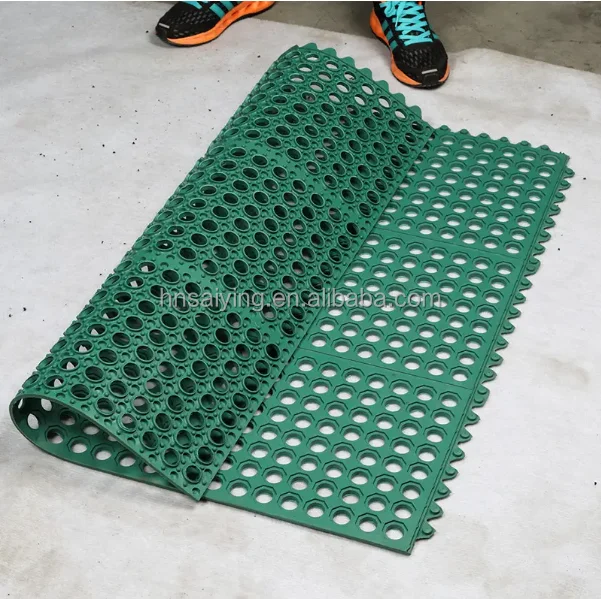 Marine Deck Rubber Flooring - Durable & Perforated Mats