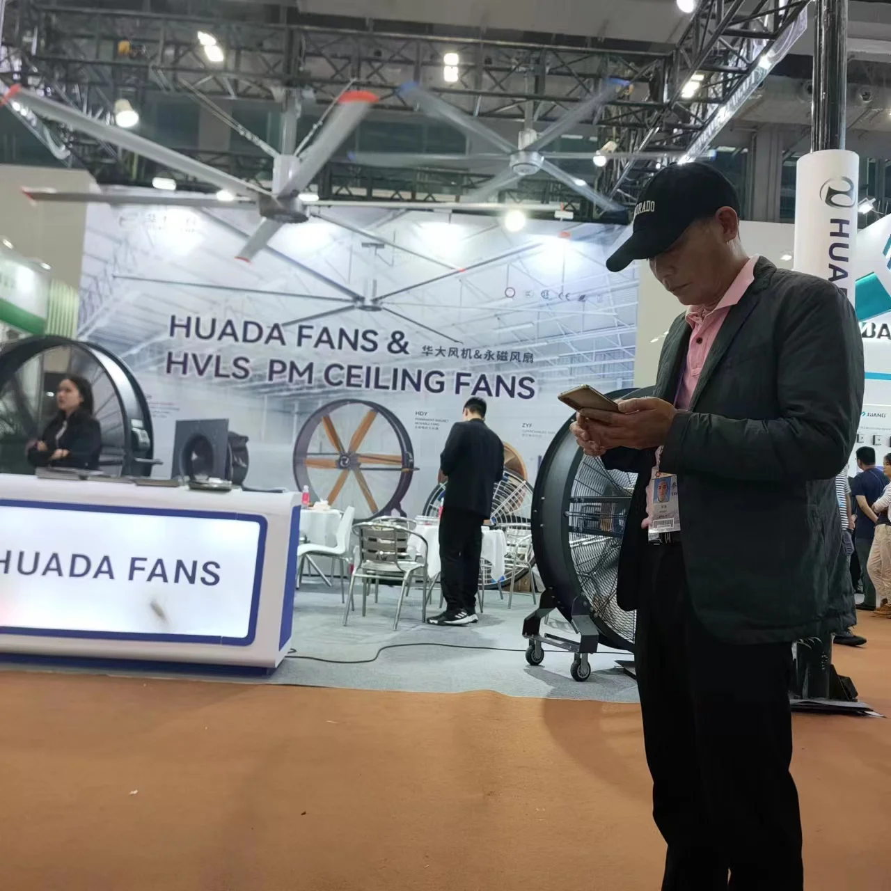 Pmsm Motor 2m/1.5m Wave Blade Blower Exhaust Fan Standing Mobile ...