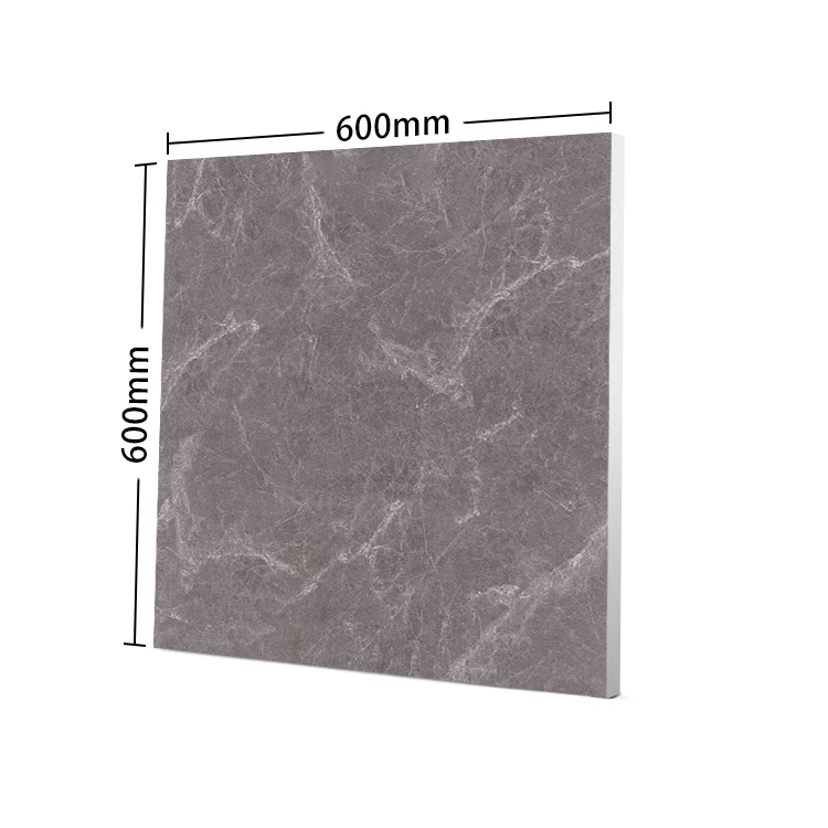 Cheap Ceramic Tile Marble Veins 600x600mm Rustic Porcelanato Tile Matte ...