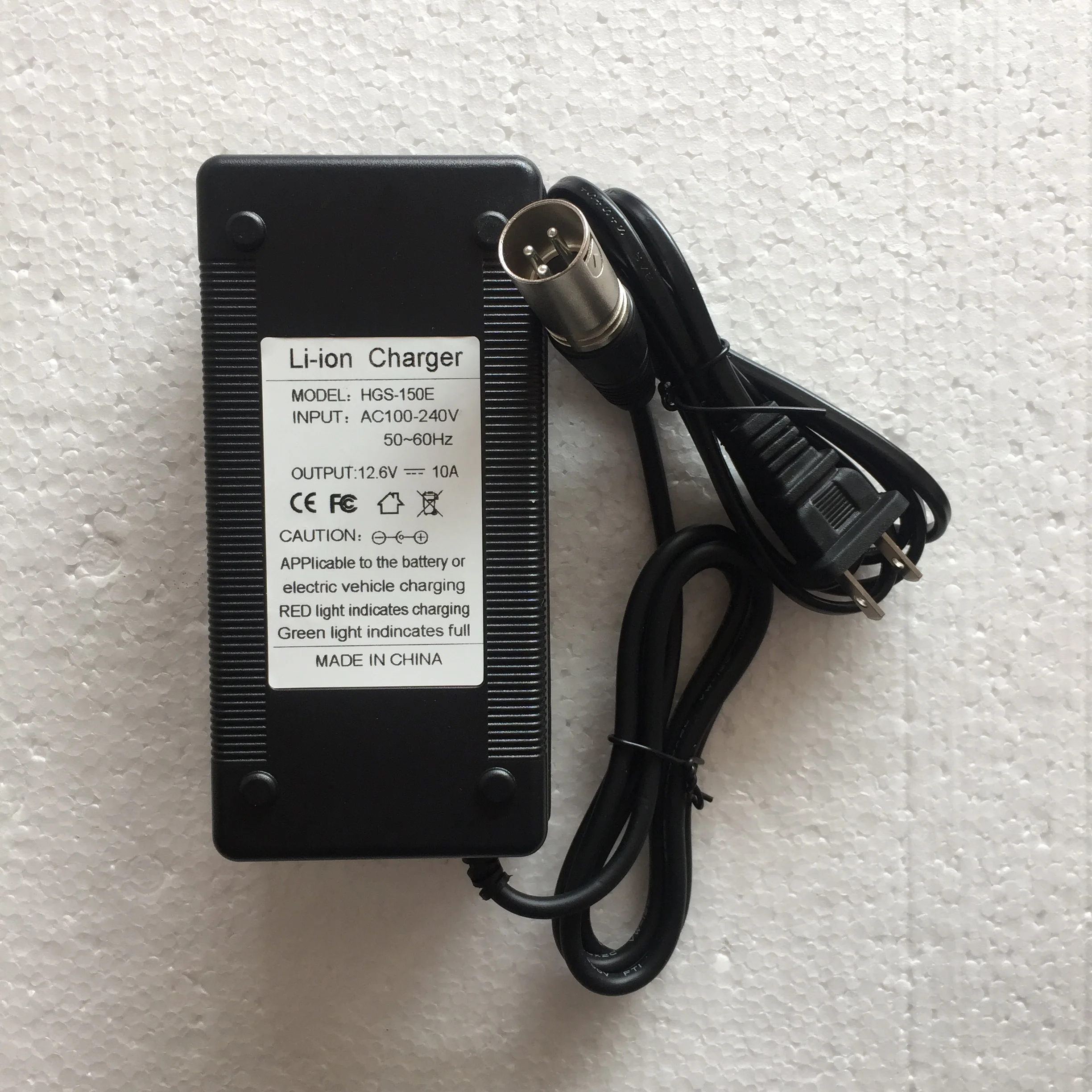 3s 12.6v 10a Battery Charger For 12v Lithium Battery Scooters Ebike ...