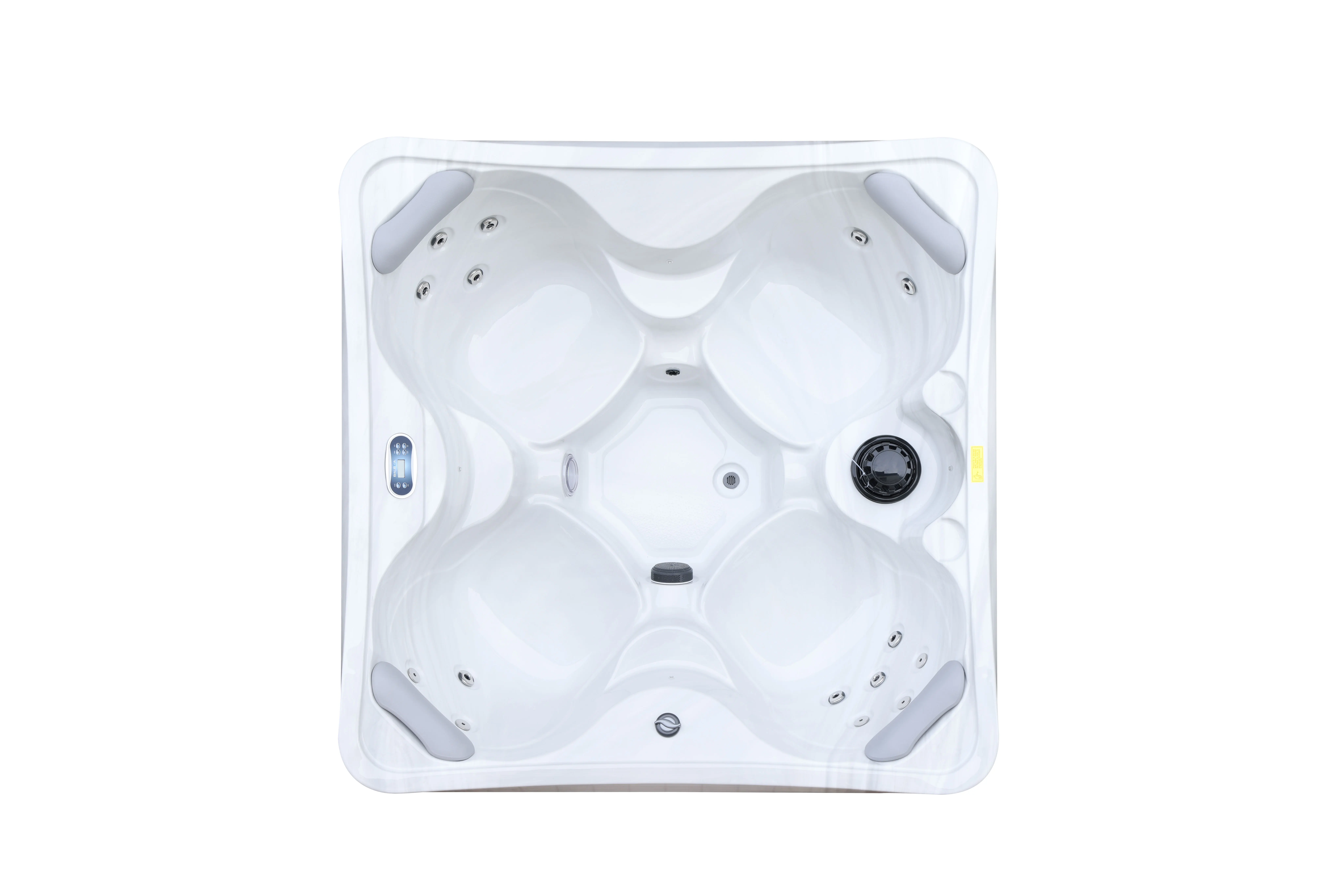 Modern Luxury Acrylic Outdoor Hottub With Durable 16 Jet Design ...