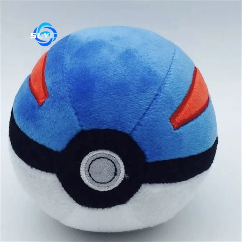 12cm for Pokemon Master Ball Anime Soft Stuffed Figure round Plush Toys ...