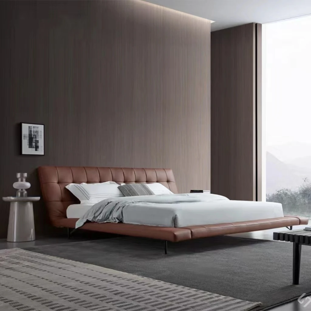 Modern Bed Luxury - Unique Design Upholstered Leather Beds