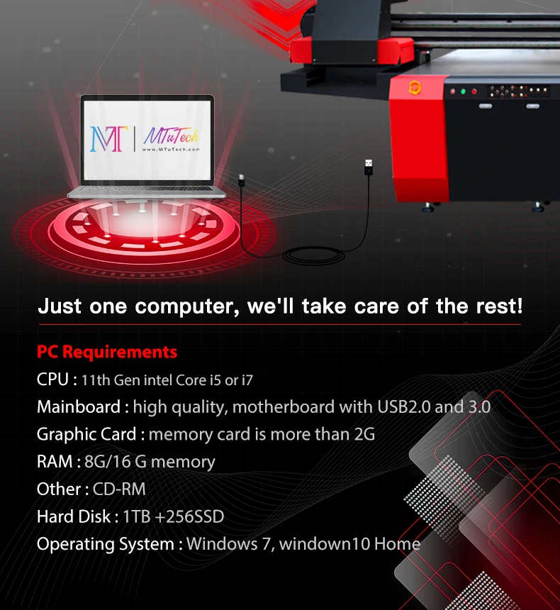 Built For Versatility Mt Large Format Inkjet Uv Flatbed Glass Printing ...