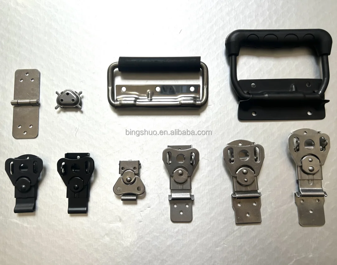 Sus304 Iron Spring Loaded Butterfly Twist Latch Keeper With Keyhole ...