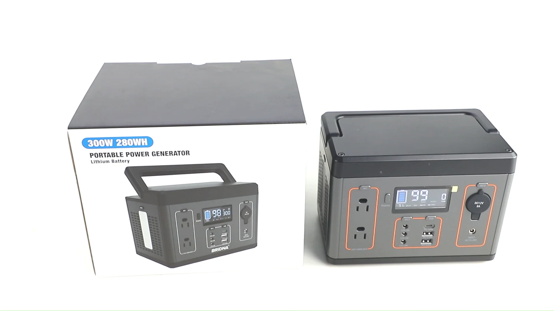 Portable Small Mini 110v 220v 300w Camping Generators Portable Quiet ...