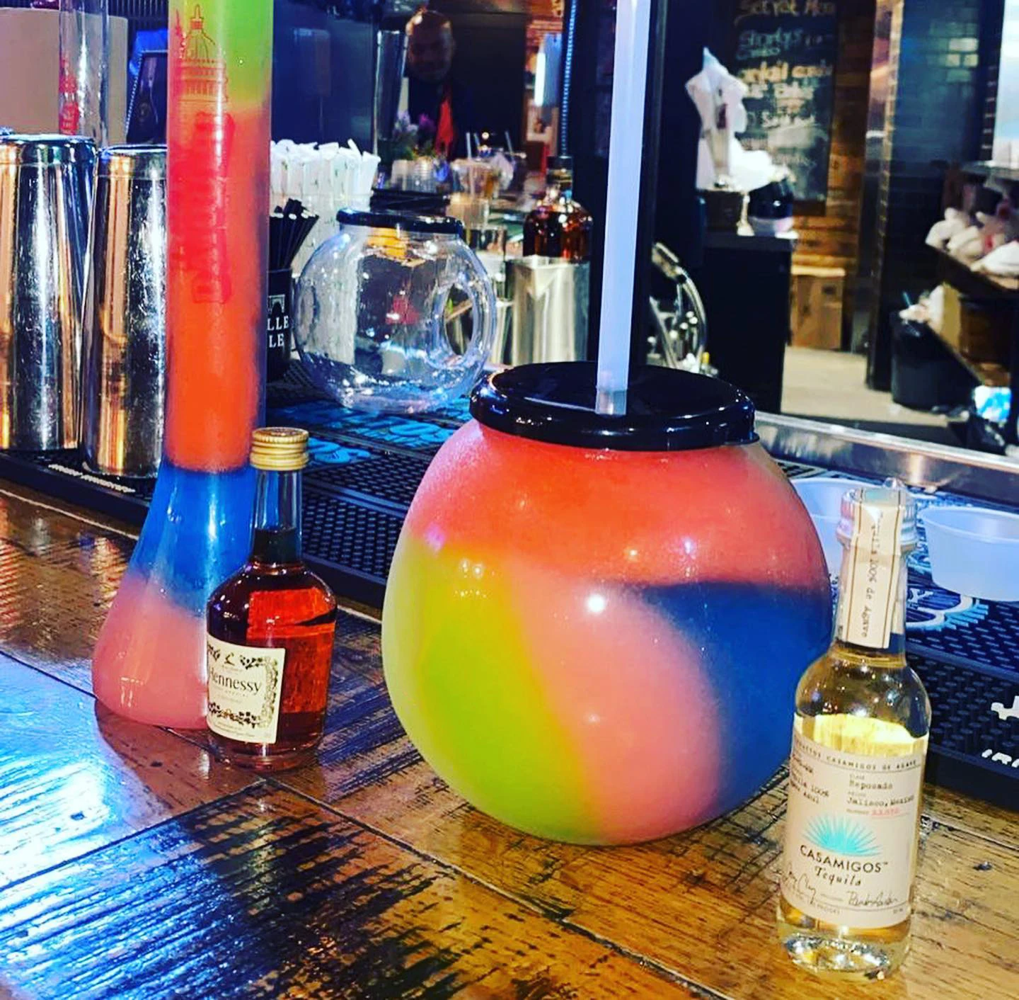 Plastic Slush Yard Cups - Perfect for Daiquiri Bars & Parties