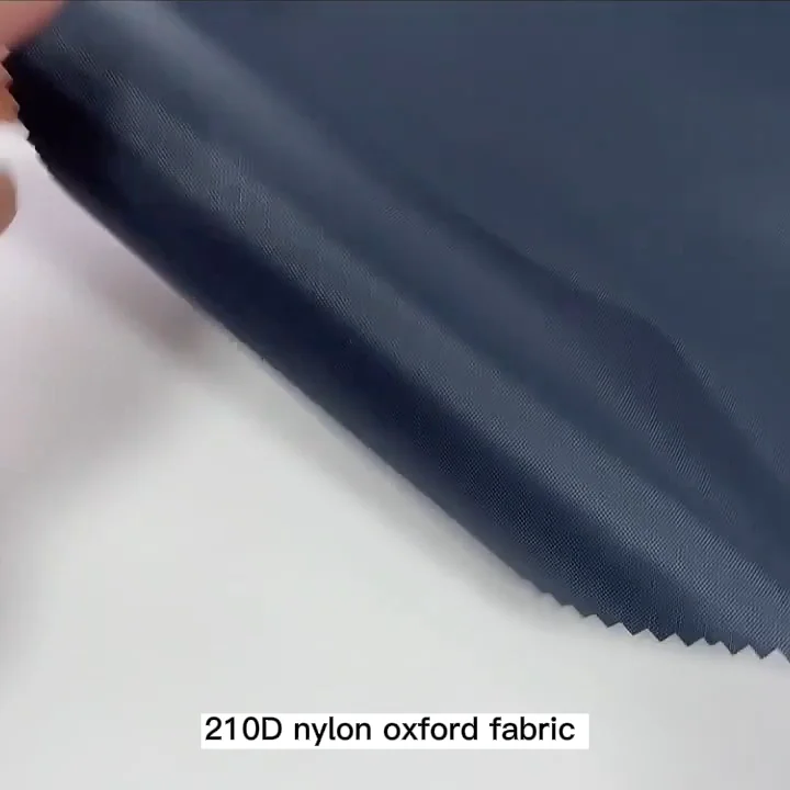 High Quality 100% Nylon 210d Oxford Tpu Coated Weldable Fabric Nylon ...