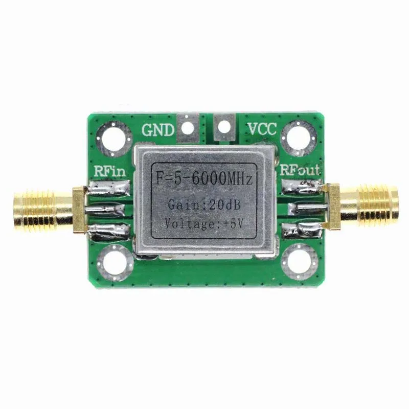 5m-6ghz RF Ultra Wideband Medium Power Amplifier with Shielding