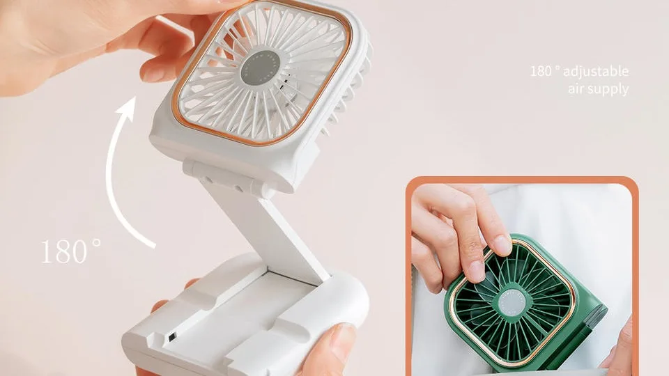 Personal Handheld Mini Fan Portable Rechargeable Fans With 3000mah ...