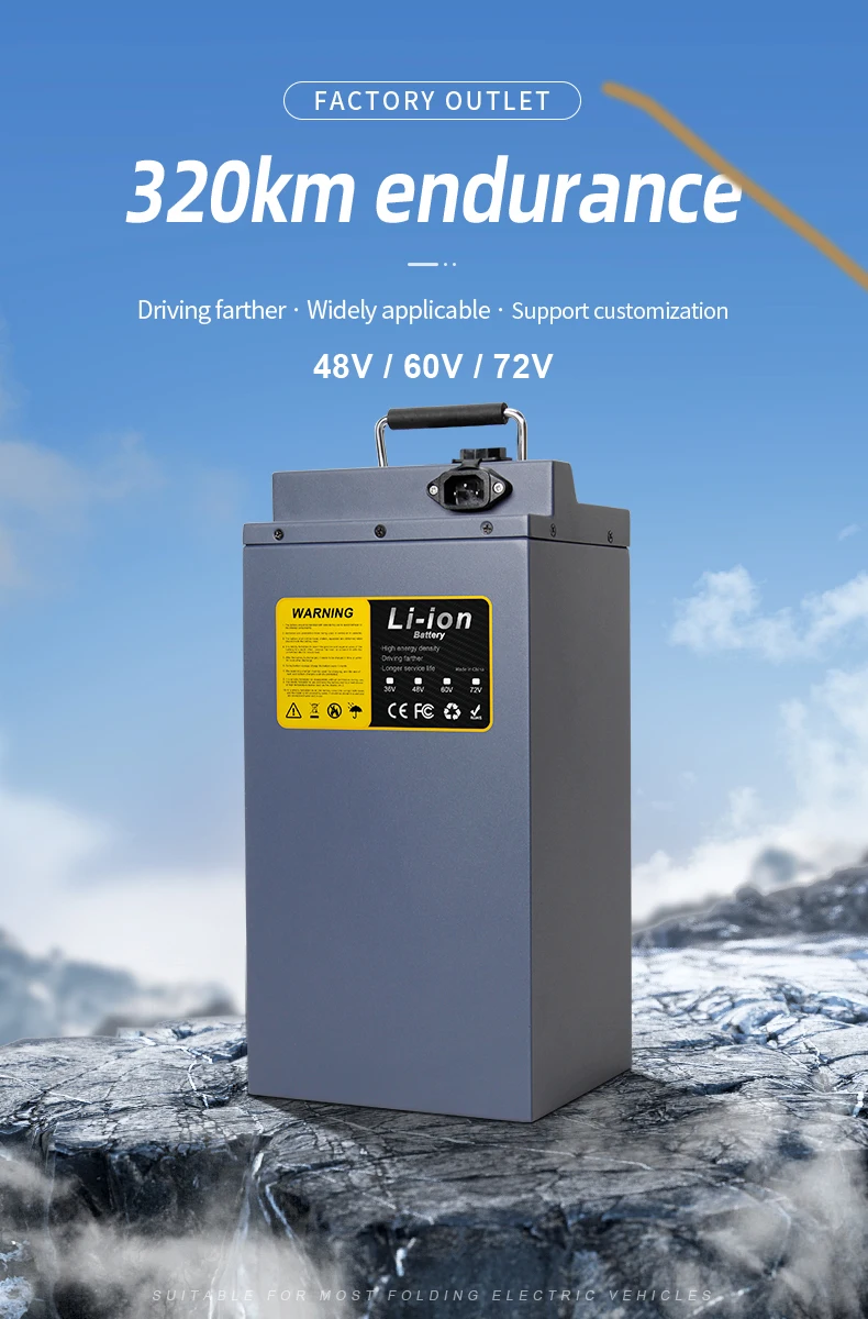 Customized Agv Ebike Battery Big Voltage 48v 60v 72v 20ah 30ah 40ah ...