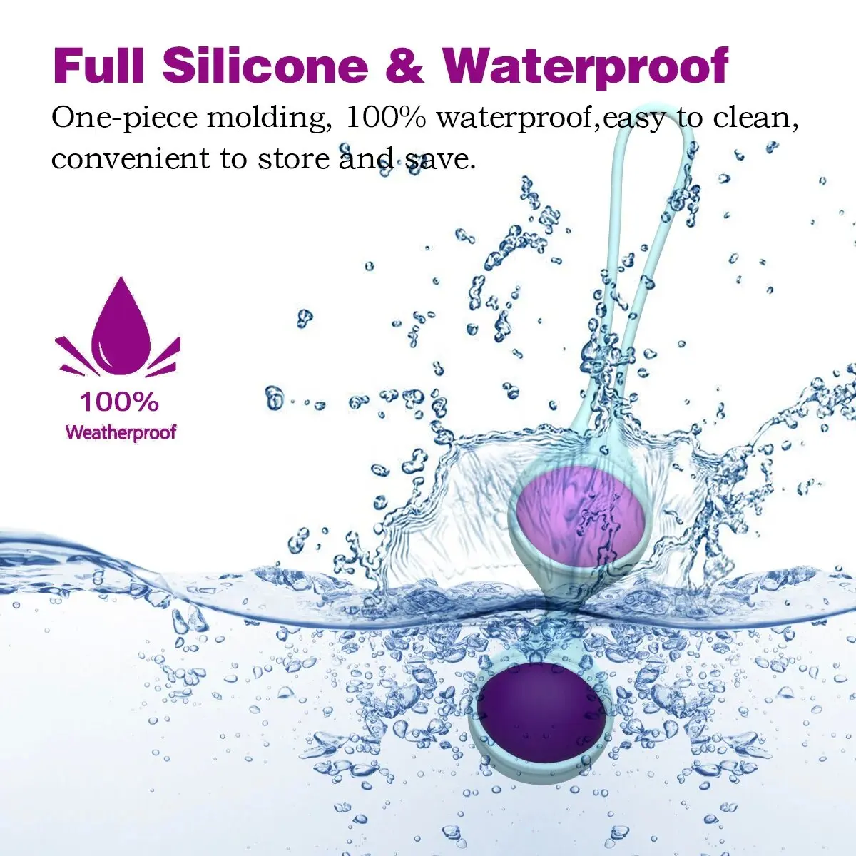 Variable Weight Kegel Ball For Bladder Control Vaginal Tighter Training ...