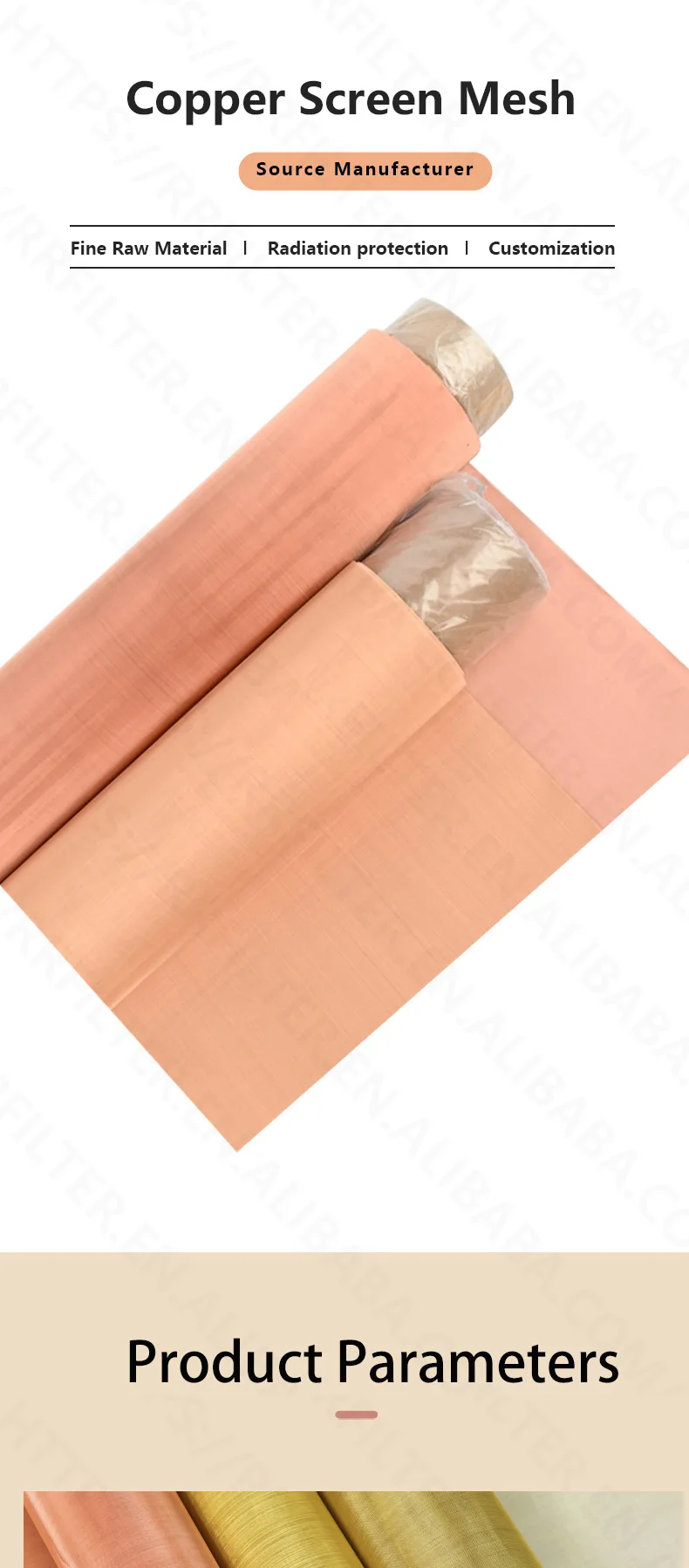 200 Mesh Faraday Cage Shielding Pure Copper Ss 304 Wire Mesh - Buy 200 ...