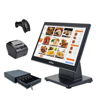 All-in-one Touchscreen Cash Register Android Pos System Rk3566 Rk3568 ...