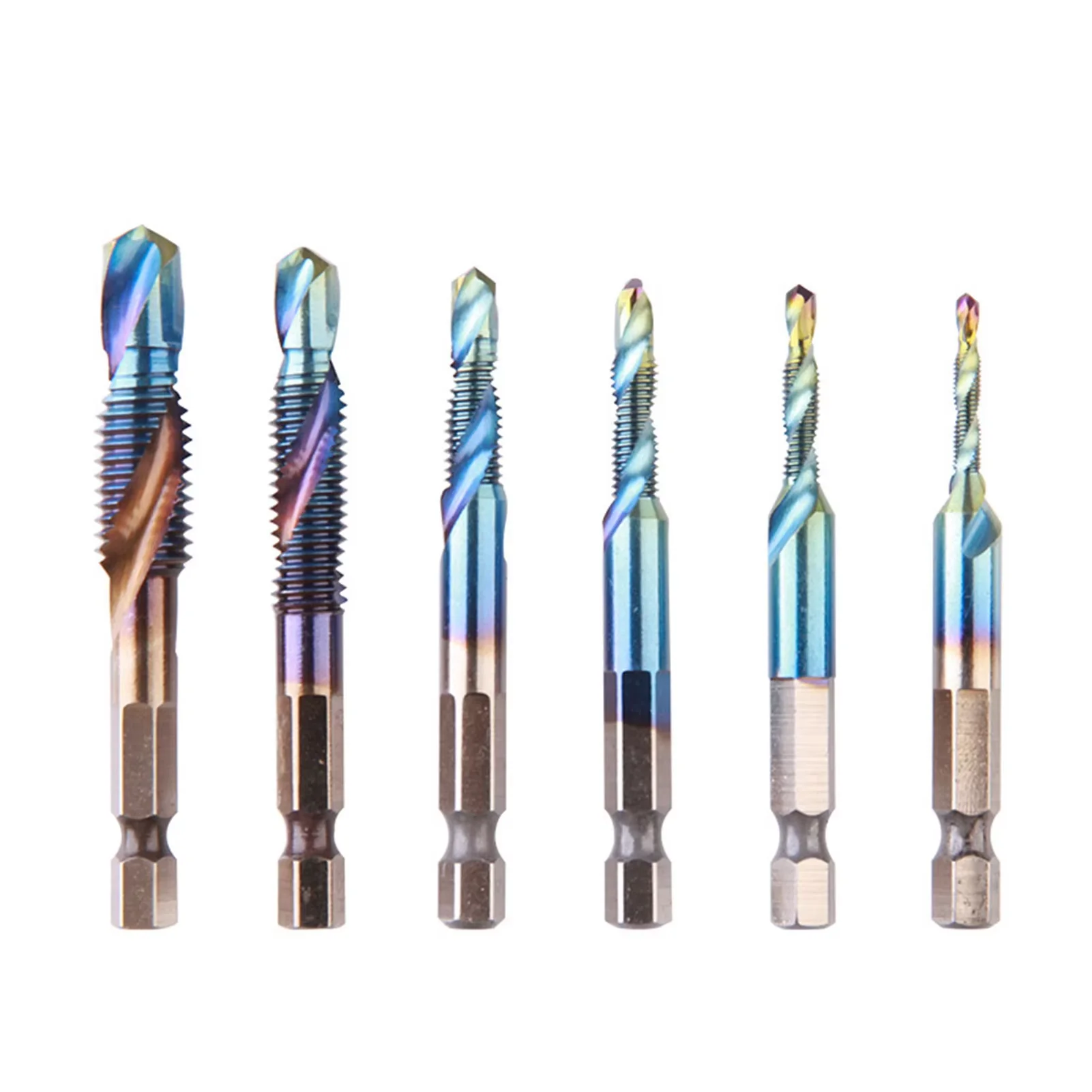 Alibaba.com: 6 pcs 1/4 inch shank drill tap and die set for soft metal ...