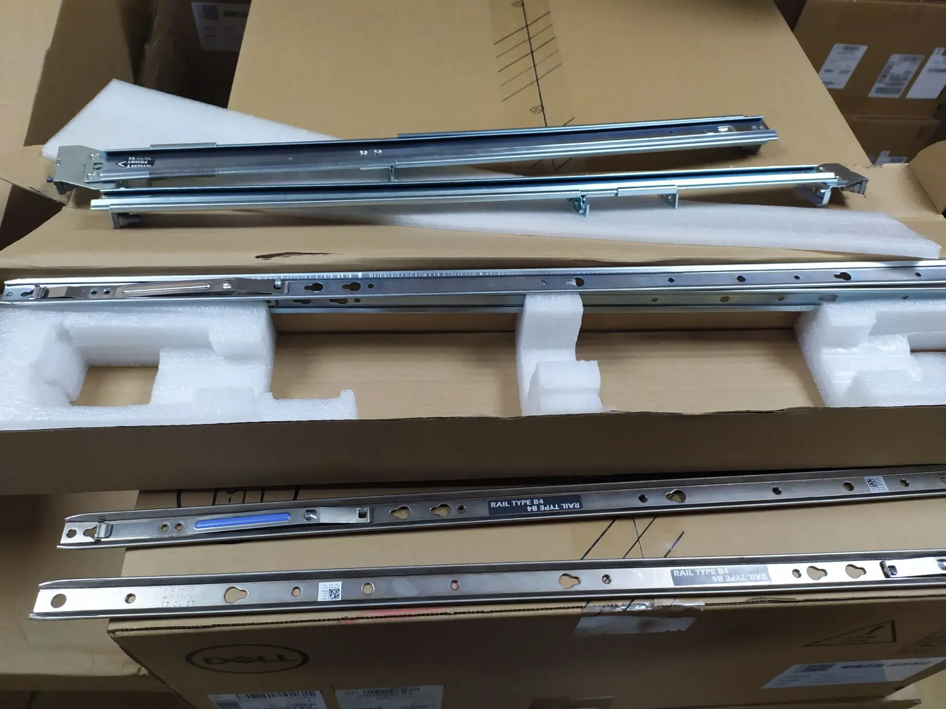 Server Rack For Dell Poweredge R720 R730 00tkyt 024v27 Rapid Rail Kit ...