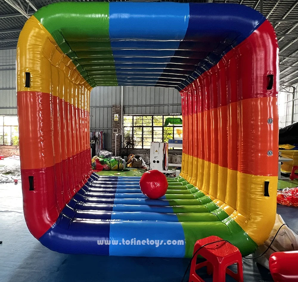 Team Building Games Inflatable Human Walking Flip It Sport Game For ...