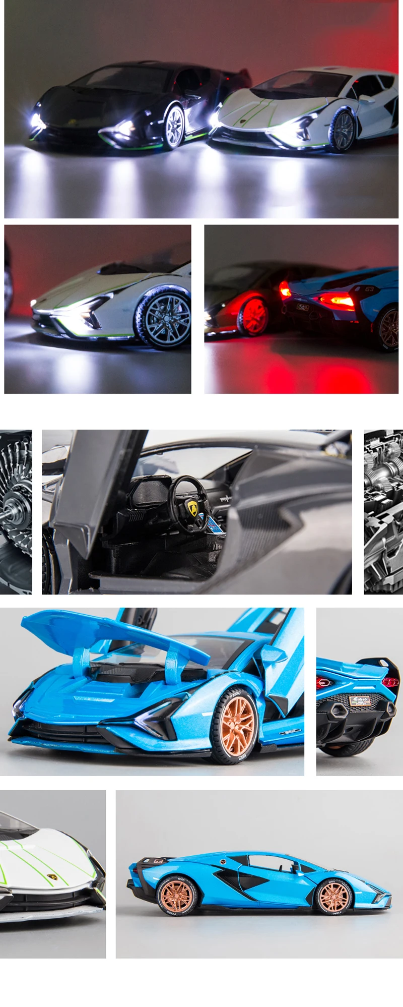 Factory Price 1:24 Custom Toy Cars Diecast Toys Model Car Die Cast Car ...