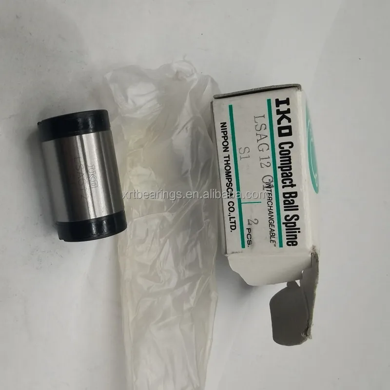 Original IKO Linear Ball Spline Nut LSAG12, LSAGF12 - Durable Stainless ...