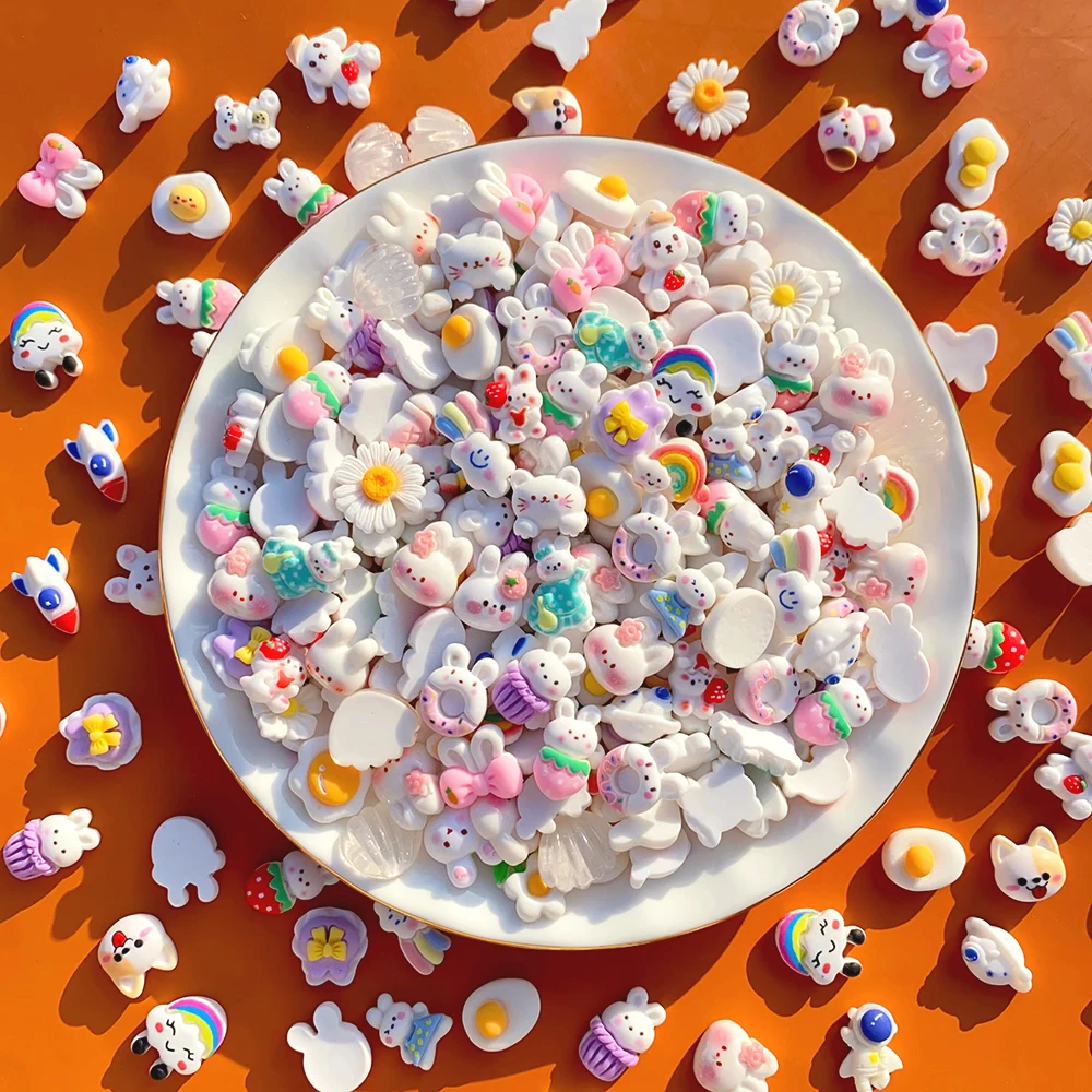 Cute Minisize Mixed Resin Charms for DIY Jewelry Making