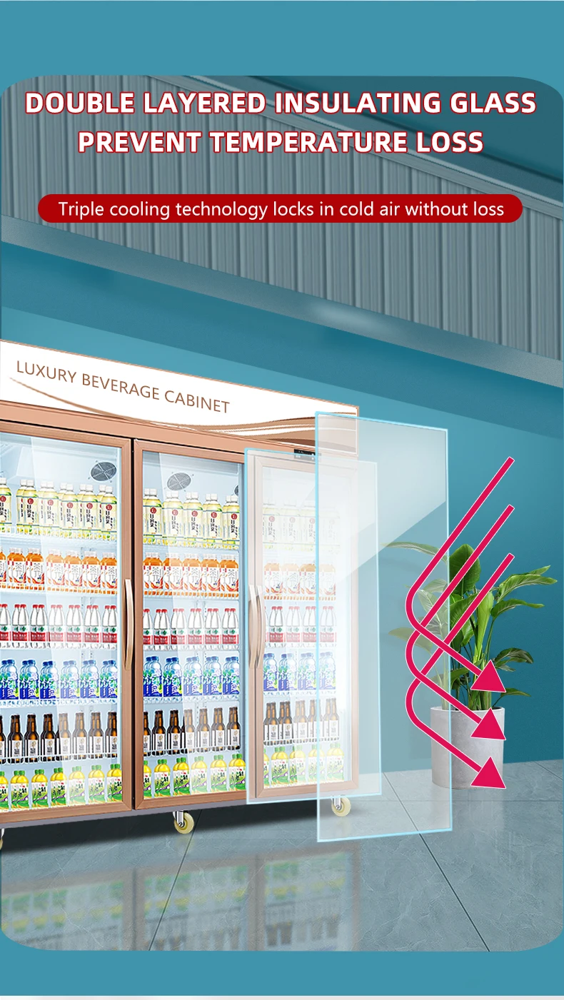 Commercial Milk Display Fridge Display Fridges Sale Commercial Fridge ...