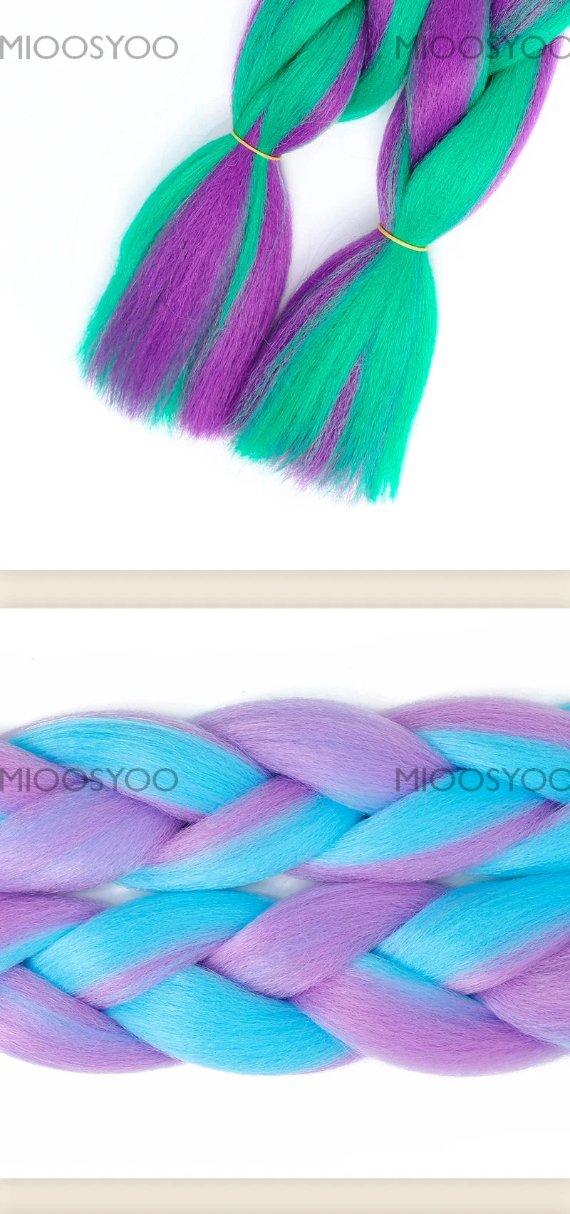 Super Jumbo Braids Hair Yaki Texture Synthetic Braid Expression Tone ...