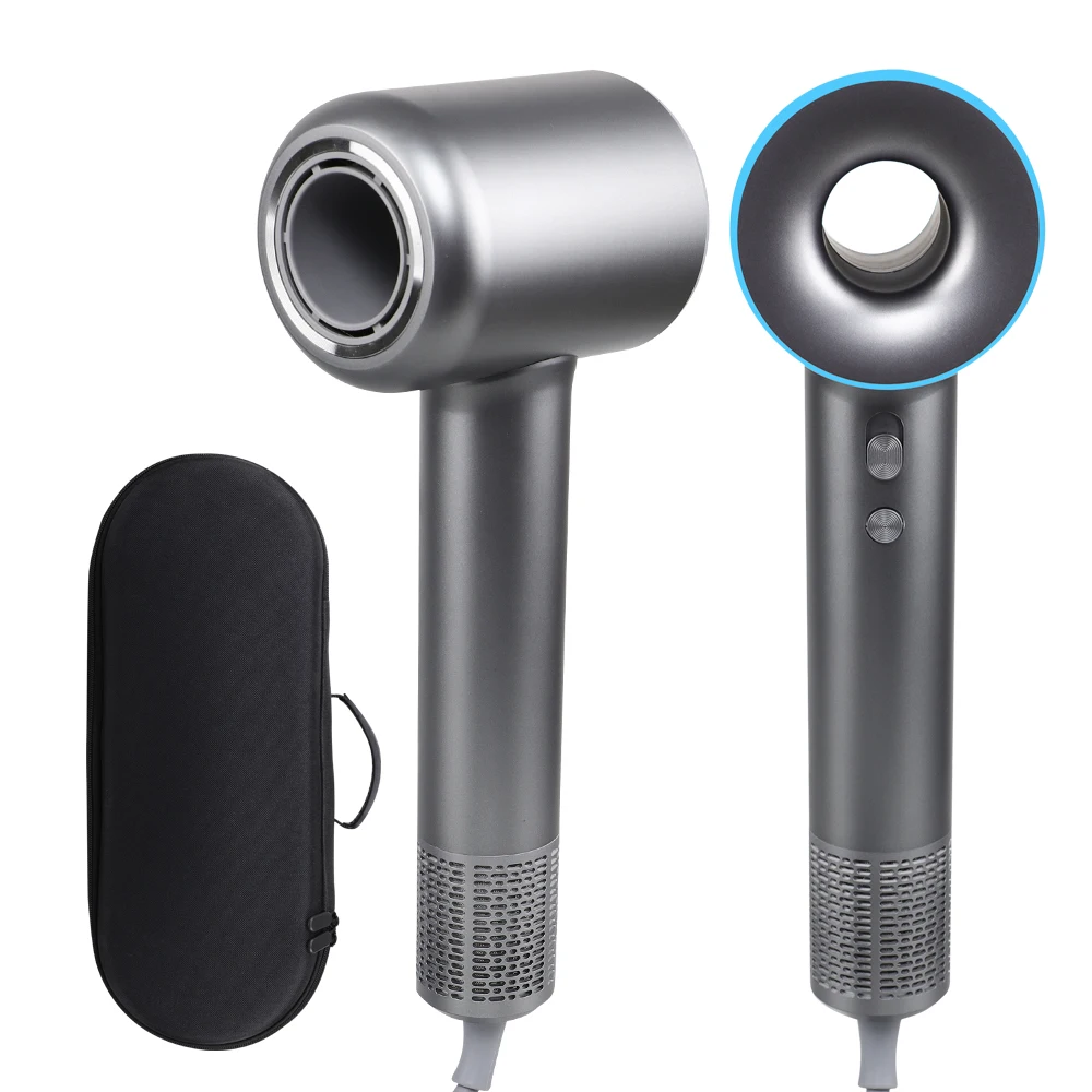 Ion Hair Dryer 2024 Professional Set Bldc Motor Low Noised High Speed Hair Dryer For Saloon ...