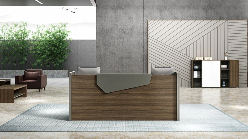 Modern Style Simple Reception Desk Reception Stand Reception Table ...