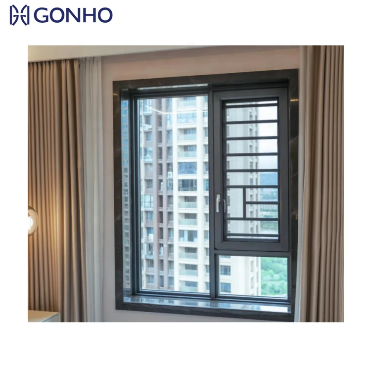 GONHO Aluminum Casement Windows Passive House Thermal Break Aluminum ...