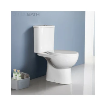 Ortonbath New Design Rimless Washdown Close Coupled Two Piece Toilet ...