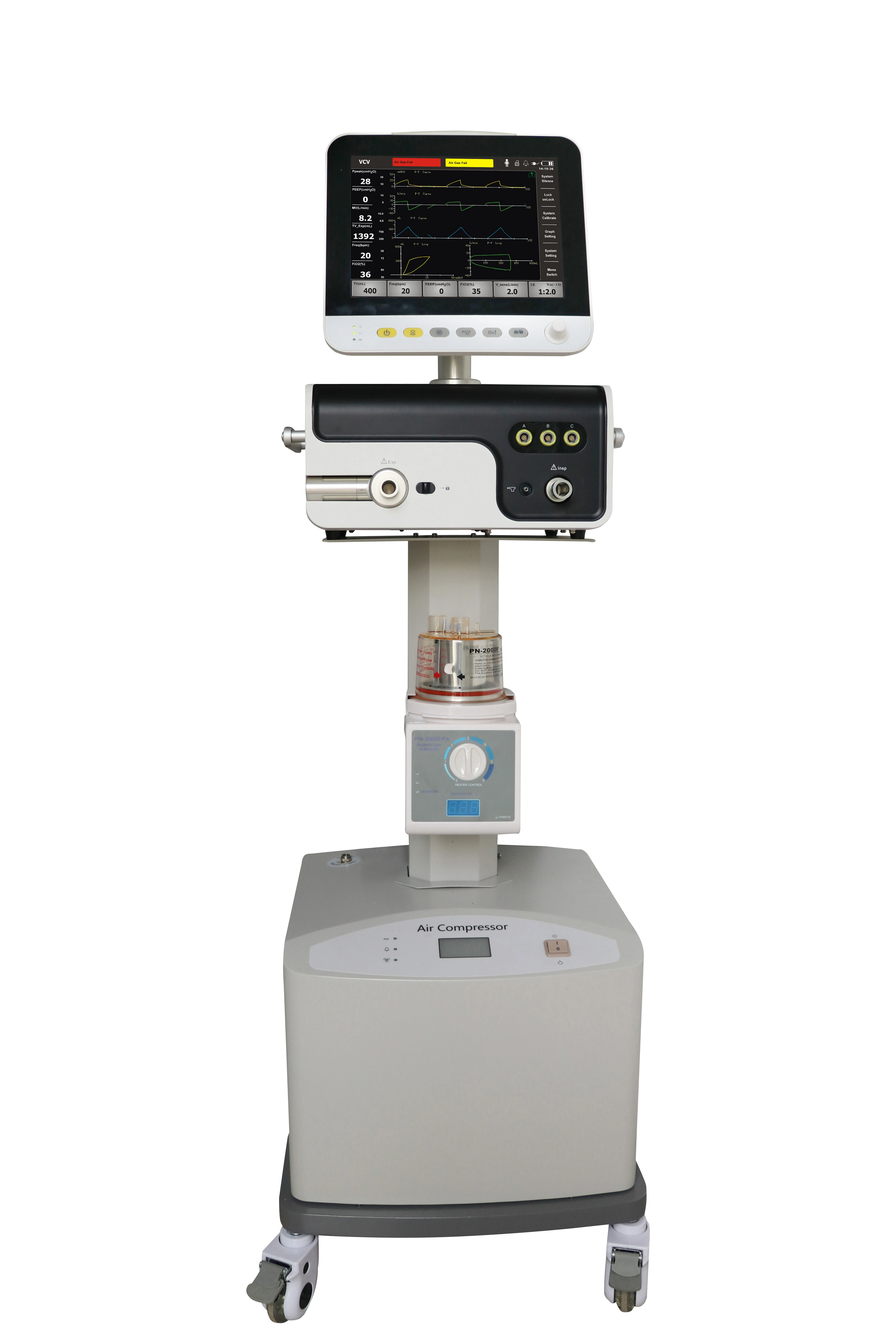 Ventilator compressor store