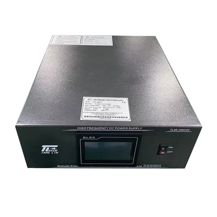 70V 50A High Frequency Rectifier for Electroplating Lab