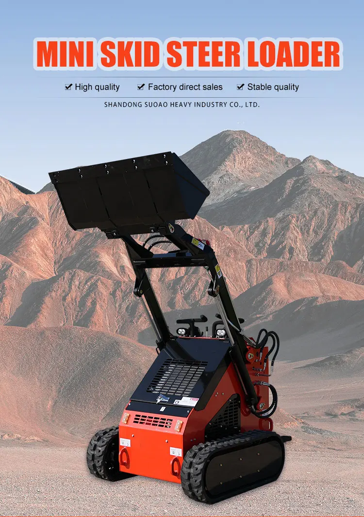 Diesel 200kg 300kg!!! Mini Skid Steer Loader Diesel And Mini Skid Steer ...