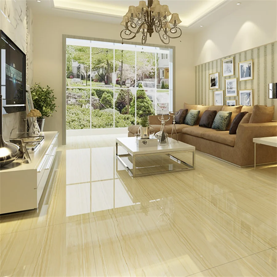 Vitrified Porcelain Floor Tile Wall Polished Glossy Finished Fullbody ...