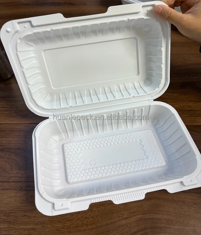 MFPP Plastic Fod Hinged Takeaway Containers Disposable PP Takeout Boxes ...