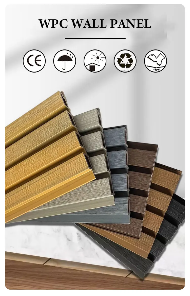 Longtime Waterproof Composite Wpc Wall Cladding Exterior Outdoor Wall ...