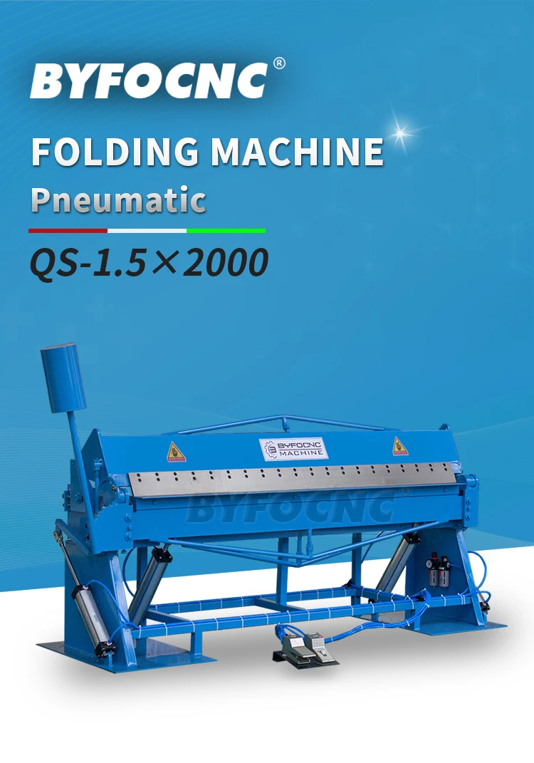 Byfo Bending Machine Rectangular Duct Folding Machine Pneumatic Folding ...