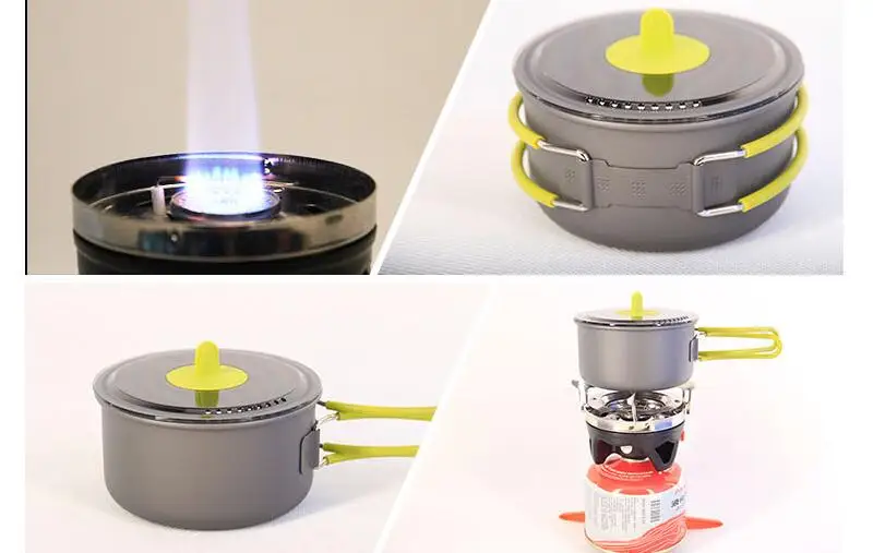 0.75L Camping Backpacking Stove Cooking System Lightweight Stove Set ...