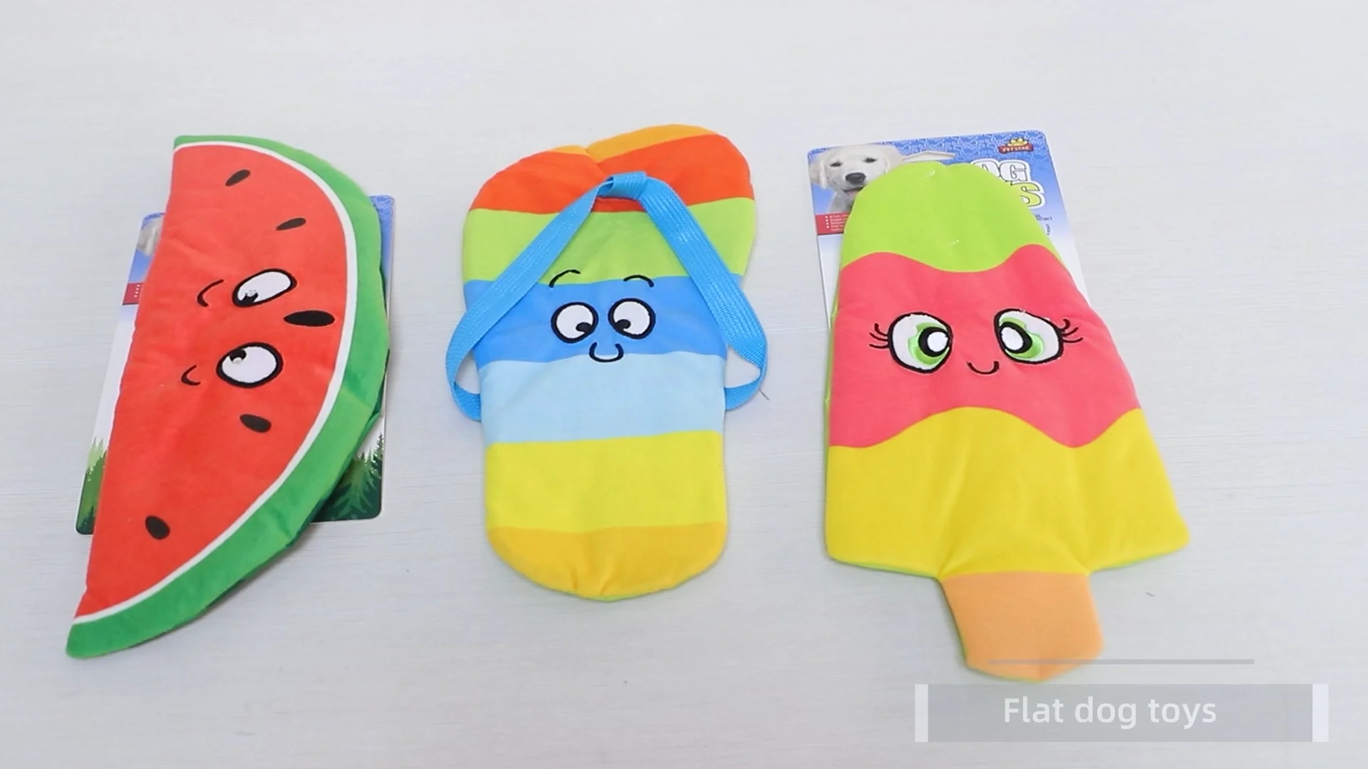 Novelty Pet Puppy Bite Exercise Chew Toys Rich Color Slippers Crinkle ...