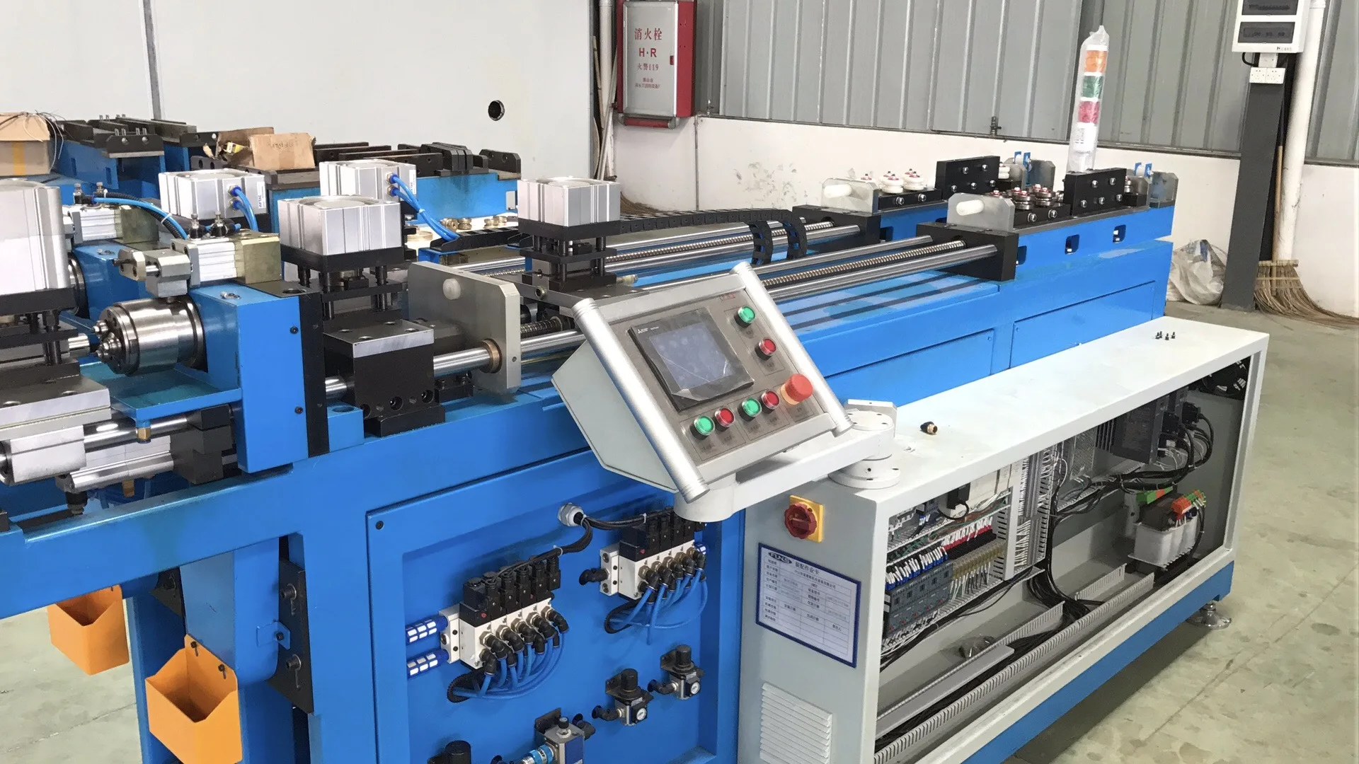 Coil Copper Tube Straightening And Chip-less Cutting Machine Cutting 2 ...