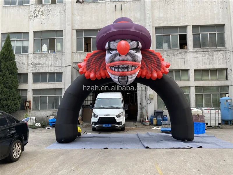 Big Red Inflatables - Halloween Skull Head Inflateable