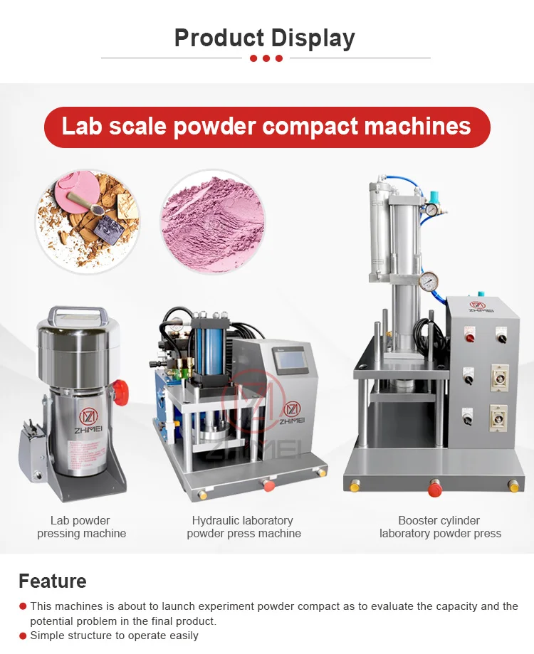 Hydraulic Laboratory Powder Pressing Machine Laboratory Grinder Mill ...