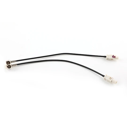 Vehicle Fakra Splitter Cable Car Radio Antenna Adapter Pigtail For Vw ...