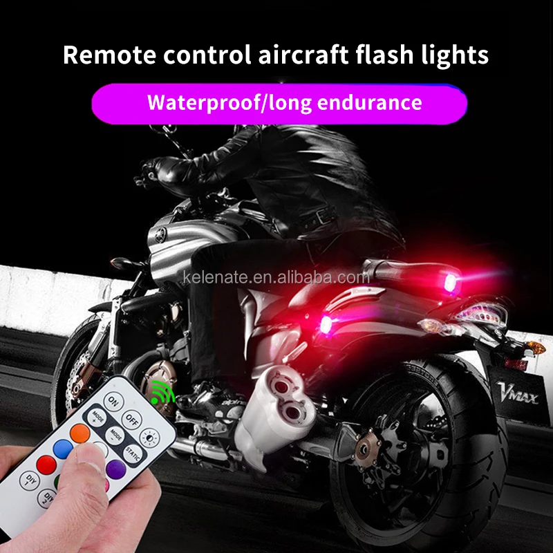 Universal LED Flash Warning Lights for Aircraft & Vehicles