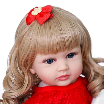 Reborn Realistic Huggable Soft Body Doll High Simulation Baby Doll With ...