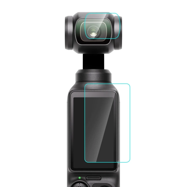 DJI OSMO Pocket 3 Lens Protector - Puluz Tempered Glass